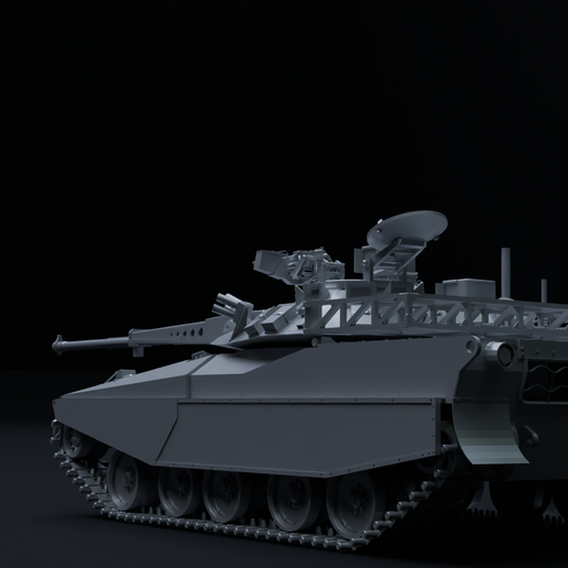 🪖 US HSTV-L Light tank・ STL File for 3D printing・Cults