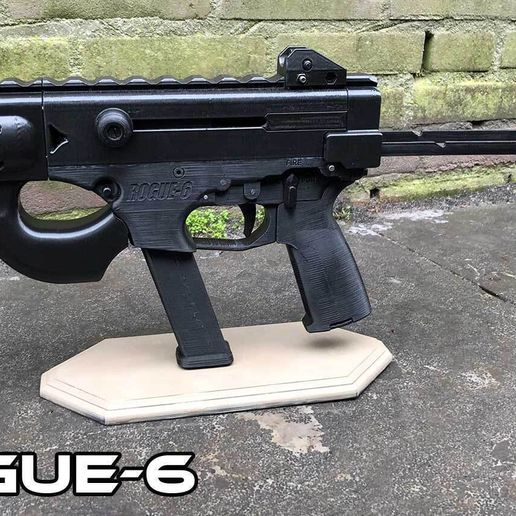 🔫 Rogue 6: UNW R6 137 SD90 shroud・Free STL File for 3D printing・Cults