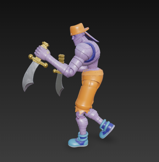 🔪 Captain Commando - Mack the Knife・ STL File for 3D printing・Cults
