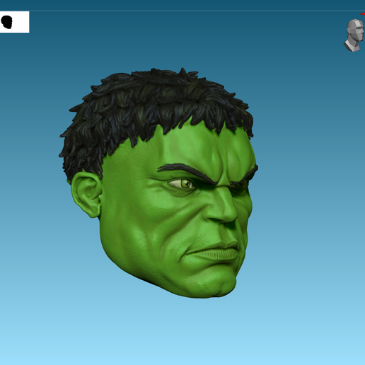 🦸 HULK 2003 HEAD - MARVEL LEGENDS CUSTOM・ STL File for 3D printing・Cults