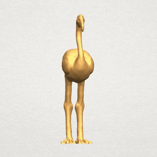 🦩 Flamingo 01・Free 3D File for ・Cults