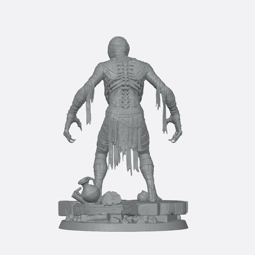 👻 Mummy 3D・Free STL File for 3D printing・Cults