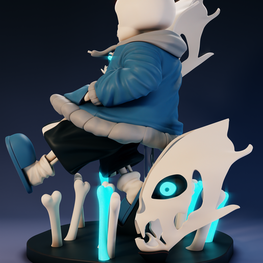 ♂️ Sans | Undertale.・ 3D File for ・Cults