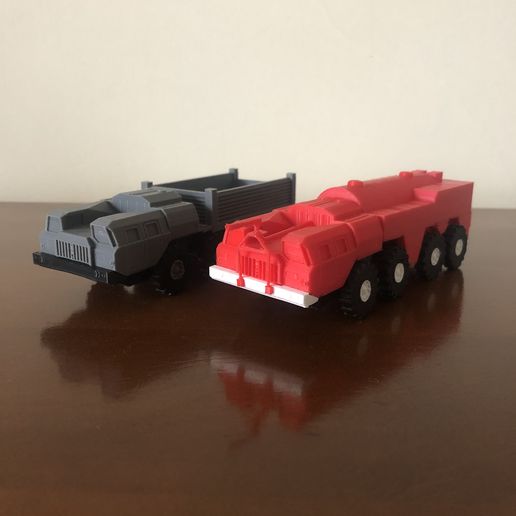 3D file MAZ 7310/MAZ 543 SCALE 1:72, 1:35 COLOR PRINT 🎨 ・Design to ...