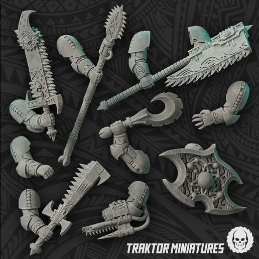 🦈 Void Shark Elite Weapons・ 3D File for 3D printing・Cults