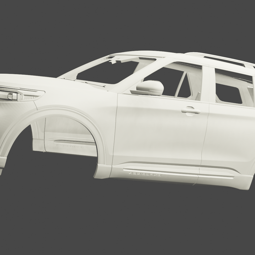 🚙 Ford Explorer st crawler bodywork・ STL File for ・Cults