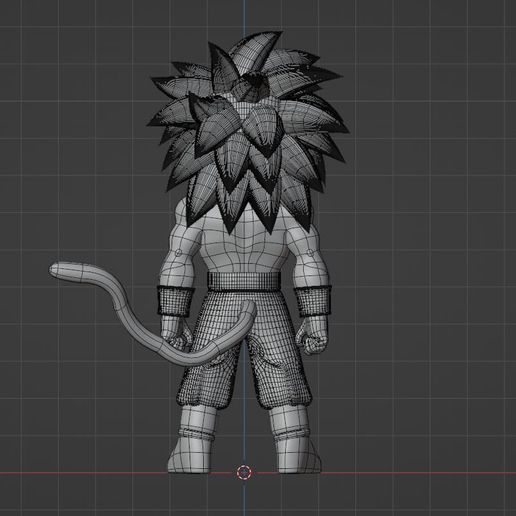STL file Goku Super Saiyan 4 - Dragonball Daima 👾 (OBJ)・3D printable ...