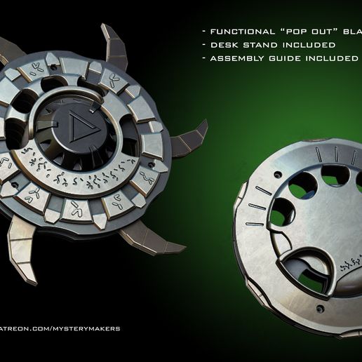 Archivo 3D Disco inteligente Predator funcional - custom mmsd_01 📁 ...