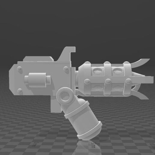 Sister Hand Flamer・ STL File for 3D printing・Cults