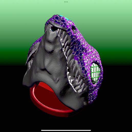 🎲 Mosasaurus Dice Tower - DnD, Board games, Dinosaur theme, Prototype・ STL File for 3D printing ...