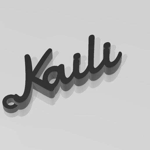 👩 Kaili・Archivo STL para Impresión 3D・Cults