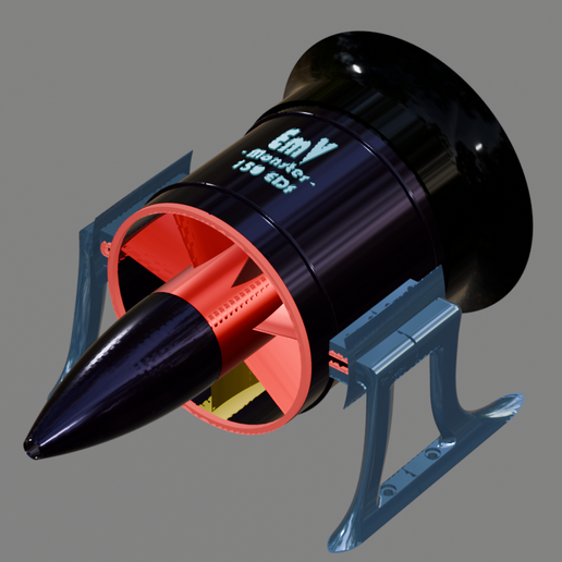 EDF 150 mm Monster. COMPLETE MODULAR SYSTEM 🌪️⚙️ (5-7-9-11 Blades ...