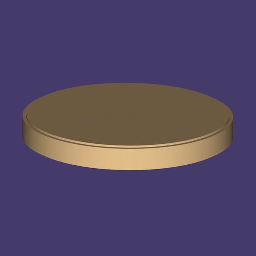STL file Dental pmma/zirconia 98mm x 12mm disc - disco dentale ...