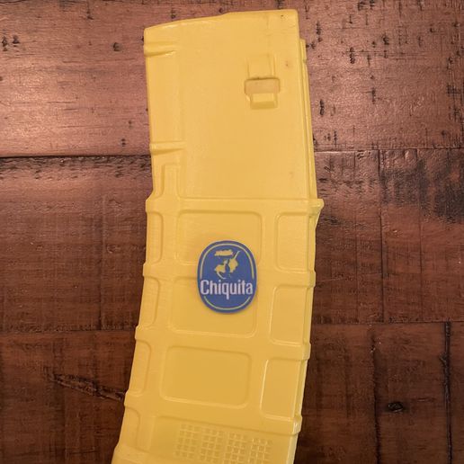 👽 Chiquita Logo for Magpul Pmag・Free STL File for 3D printing・Cults