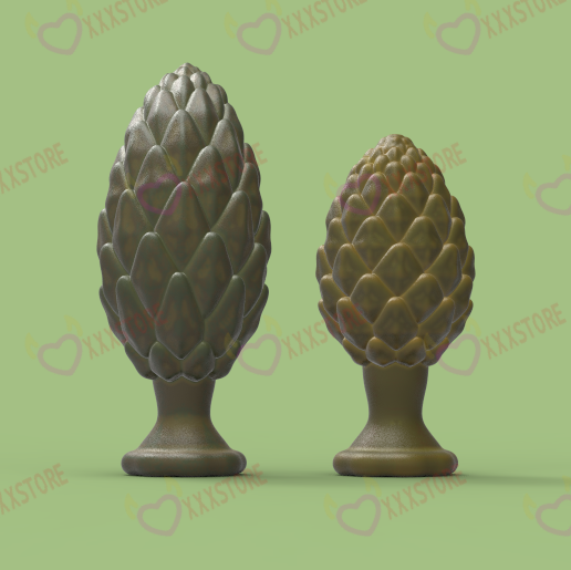 🔌 PINE CONE PLUG 1・ OBJ File for 3D printing・Cults