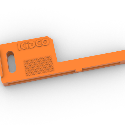 🔑 KIDCO key for 1980 KIDCO BURNIN KEY CARS・ OBJ File for 3D printing・Cults