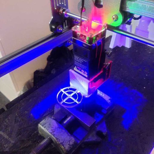 Free 3D file Creality Falcon CR-Laser centering tool 5W 🧞‍♂️ ・Template ...