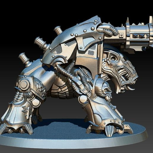 🤖 four-legged robot monster・ 3D File for 3D printing・Cults