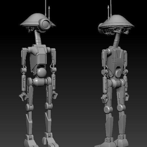 🤖 Pit Droid Articulation One12 Scale 3D files 3D print model・ STL File ...