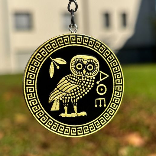 🏛️ Athena - Greek Mythology・ STL File for 3D printing・Cults