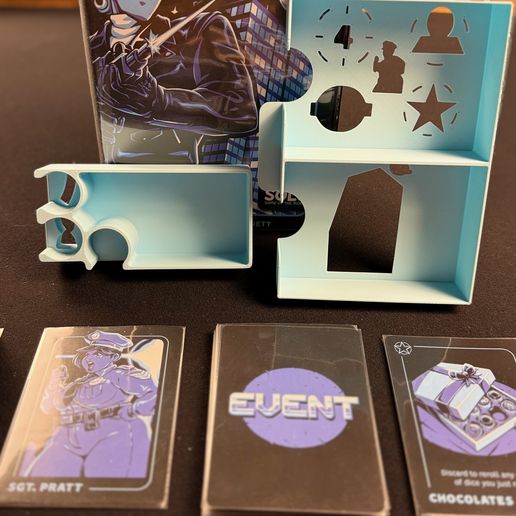 ♟ Insert and Organizer for Hunted: Kobyashi Tower・ 3D File for 3D ...