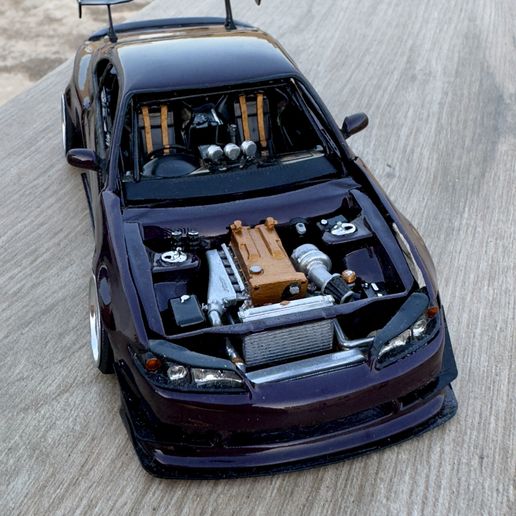 🚗 Nissan S15 Full-Kit・ STL File for 3D printing・Cults