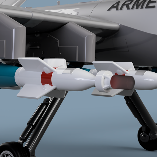 🇫🇷 MQ-9 A Block 1 REAPER France HIGH QUALITY 3D PRINT MODEL・ 3D File ...