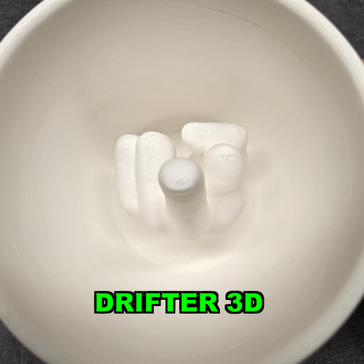 ☕ Middle Finger Coffee Cup・ STL File for 3D printing・Cults