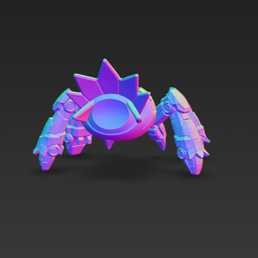 📁 Mecha Galvantula - FDM Printable STL File - Pokémon x Zoids Inspired ...