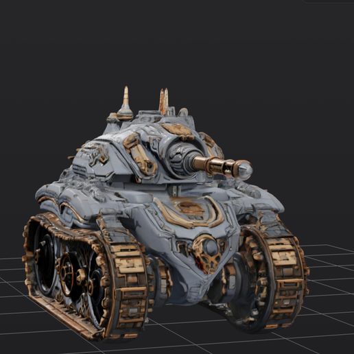 🪖 Fancy tank・Free 3D File for 3D printing・Cults