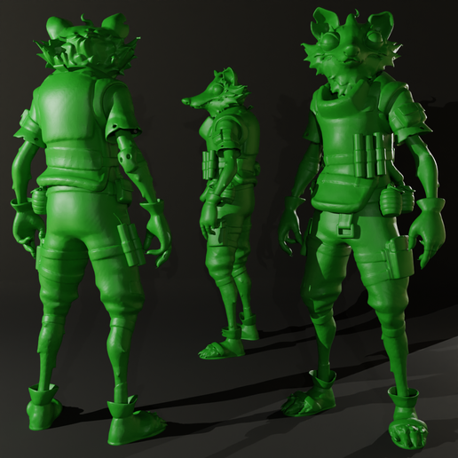 Skillet Inspired SKIN FORTNITE FIGURE・ STL File for 3D printing・Cults