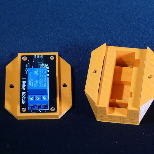 Download free STL file Housing for an insulating arduino relay • 3D ...