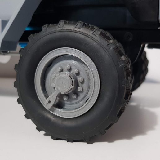 Fichier STL ROUE MILITAIRE 1/16 POUR PNEU WPL - MIJBITS・Objet imprimable en 3D à télécharger・Cults