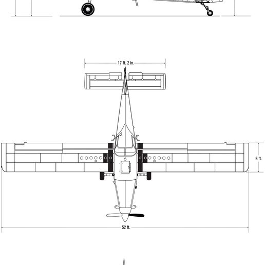 3D file Air tractor - AT502 - Avião Agricola 🚜 ・Model to download and ...