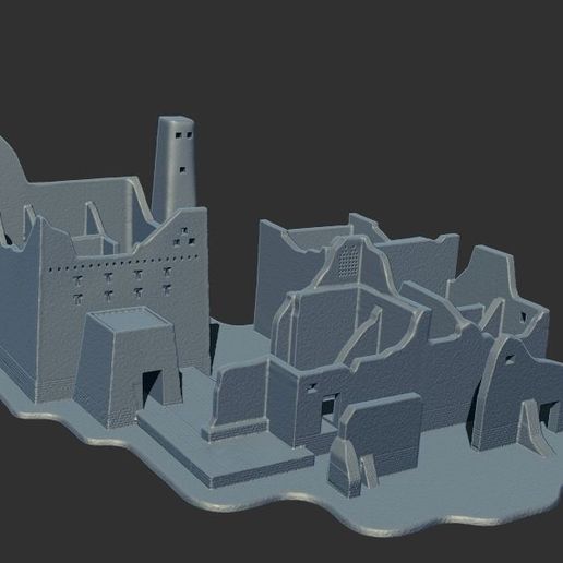 🗿 Ad Diriyah town 3D model for 3D Printing・ 3D File for 3D printing・Cults