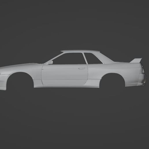 🐚 1989-1994 Nissan Skyline GTR R32 RC Body Shell・ STL File for 3D ...