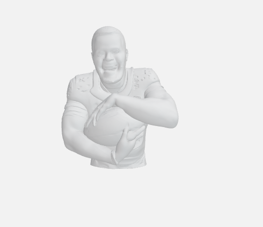 🎲 Saquon Barkley - Figure・ OBJ File for 3D printing・Cults