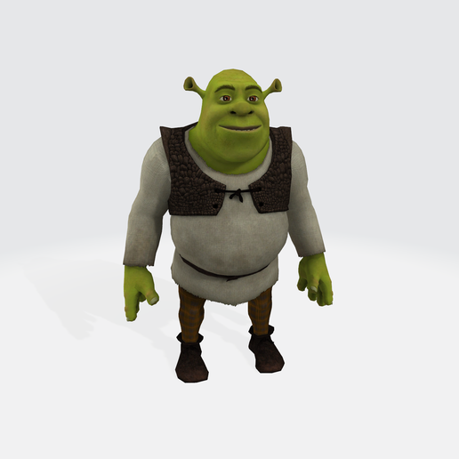 STL file Shrek textured model 🎨 ・3D print object to download・Cults