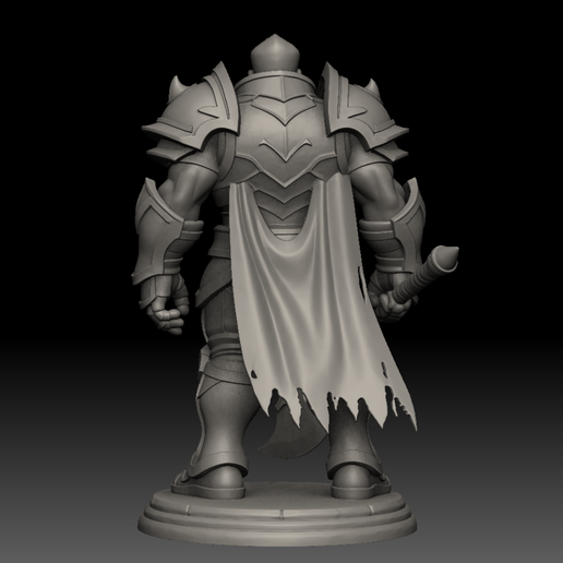 🪓 Darius League of Legends - Armored Warrior with Battle Axe・ STL File ...