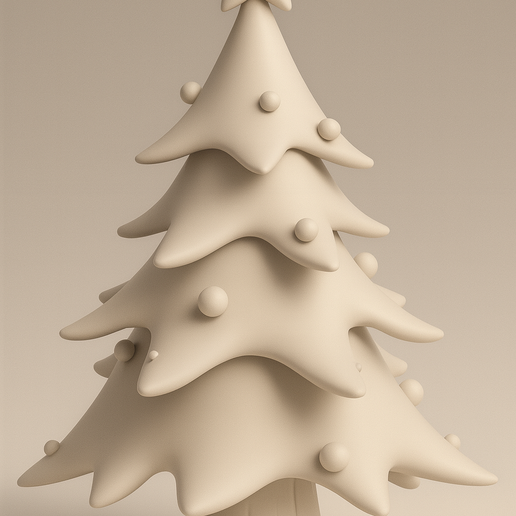 🎄 Christmas Tree with Star – STL 3D Print Model・ STL File for 3D ...