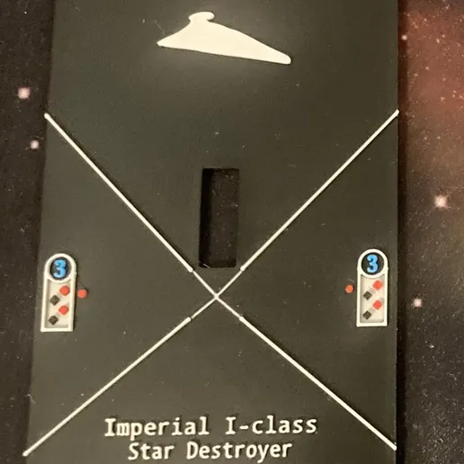 ⭐ Armada Imperial Star Destroyer ship base (all four)・ STL File for 3D ...