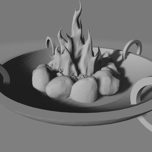 Archivo 3MF gratis hanging brazier for table top terrain 🔝 ・Objeto ...