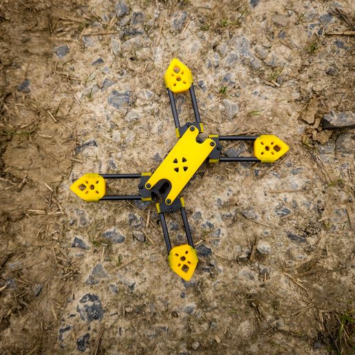 🏎️ FPV drone 5 inch race frame・ STL File for 3D printing・Cults