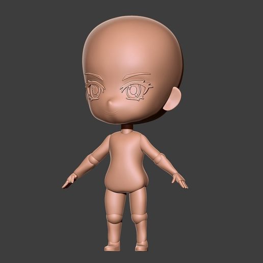 👾 Nendoroid - Base・ STL File for 3D printing・Cults