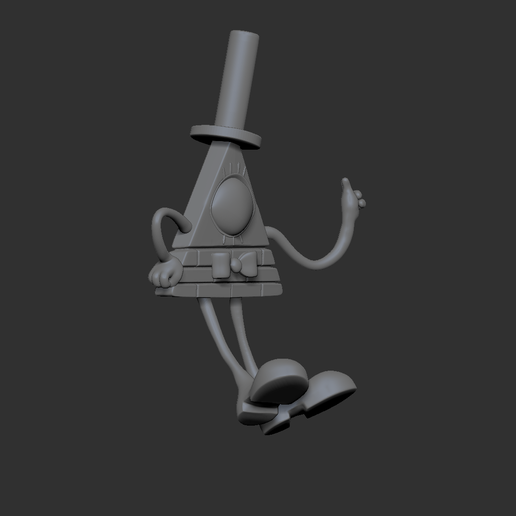 🎨 Bill Cipher Figure statue・ 3D File for 3D printing・Cults