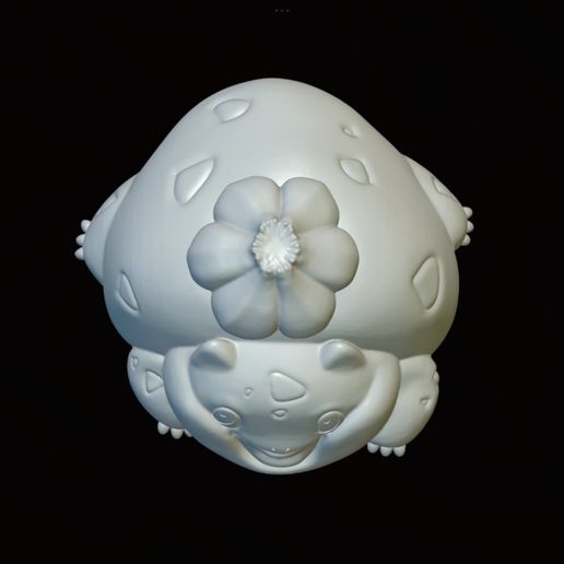 🐉 Fat Bulbasaur・Free STL File for 3D printing・Cults