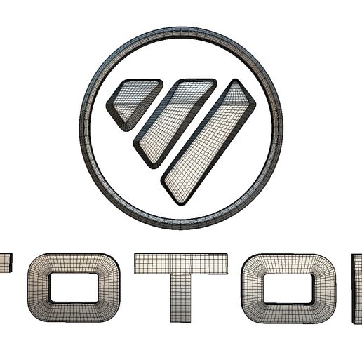 🚗 logo de foton・Archivo STL para ・Cults