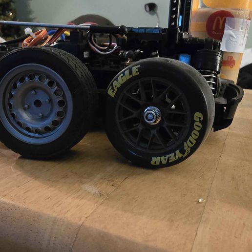 💭 8mm hex adapter for tamiya MB01・Free STL File for 3D printing・Cults