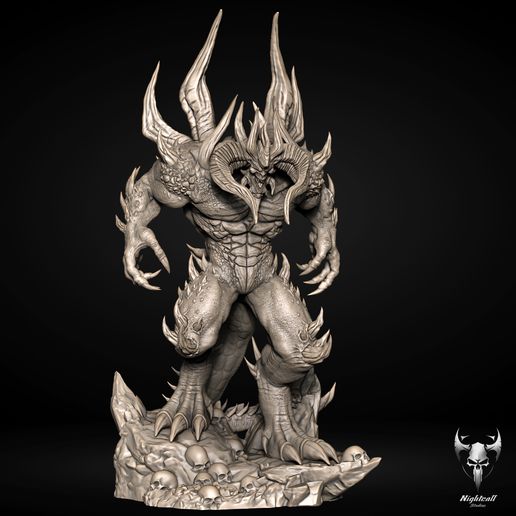 😈 DIABLO・ STL File for 3D printing・Cults