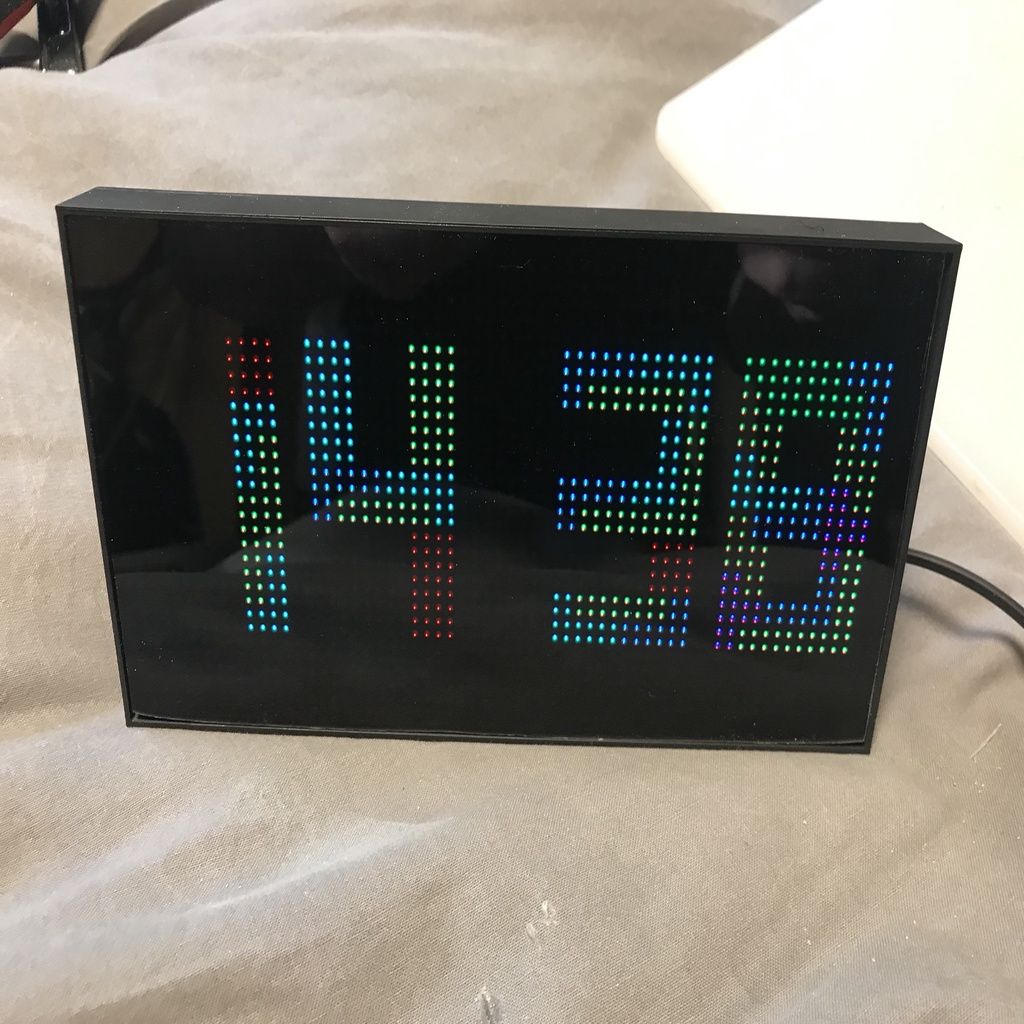 Free 3d File P3 Rgb Matrix 64x32 Frame・3d Printable Model To Download・cults